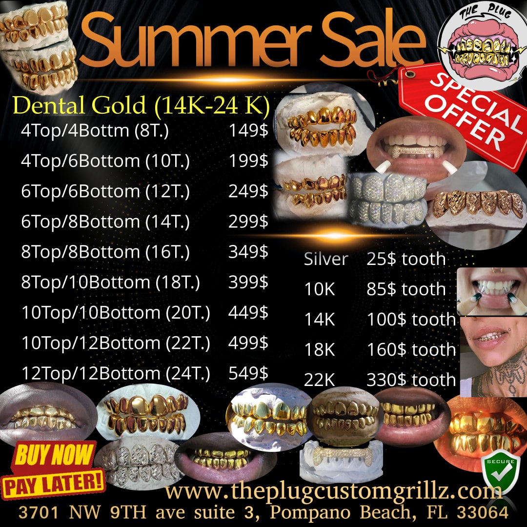 SUMMER SALE Non-Precious Dental Gold(NPG) Gold Alternative | The plug ...